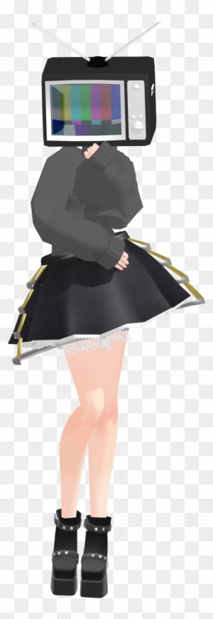 [mmd] Tv Girl By Torinomih On Deviantart - Mmd Tv Head Dl - Free ...